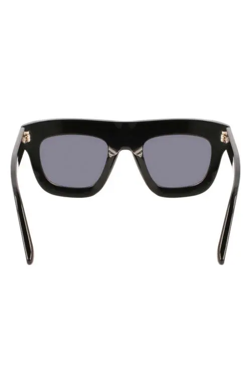 Victoria Beckham 51mm Sculptural Square Sunglasses