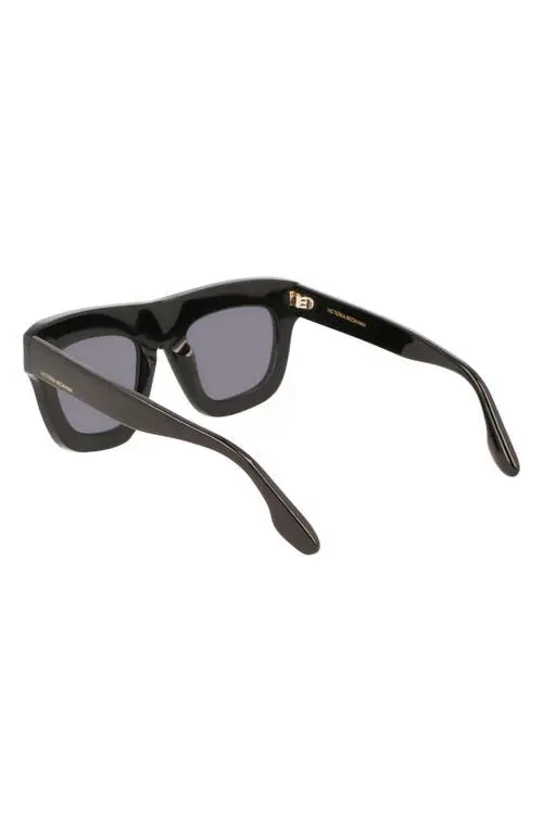 Victoria Beckham 51mm Sculptural Square Sunglasses