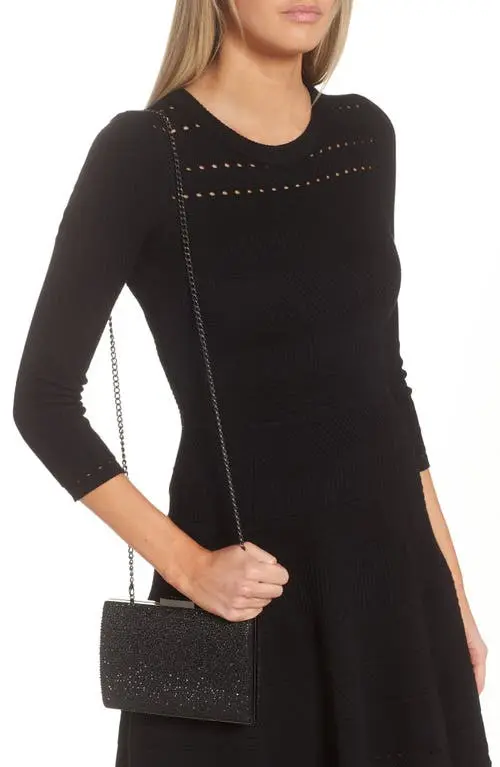 OLGA BERG Gabby Crystal Clutch