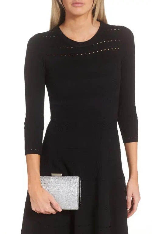 OLGA BERG Gabby Crystal Clutch