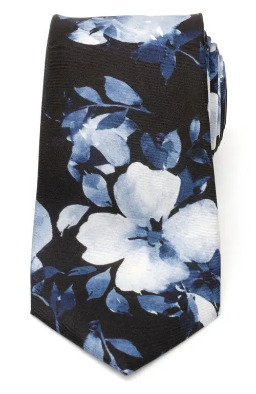 CUFFLINKS, INC. Floral Neck Tie - Navy