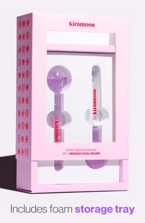 KIRAMOON Moon Globes Freezable Facial Massagers