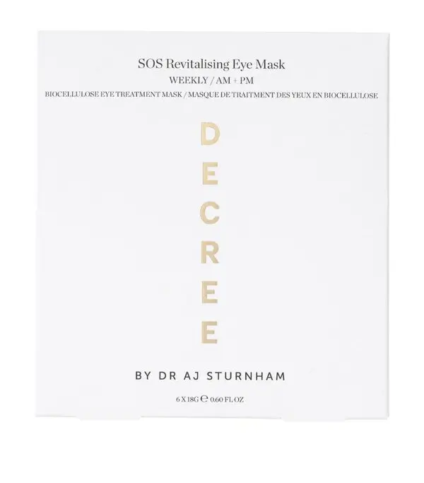 DECREE Sos Revitalising Eye Mask