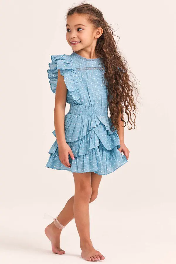 LoveShackFancy Girls Decker Dress