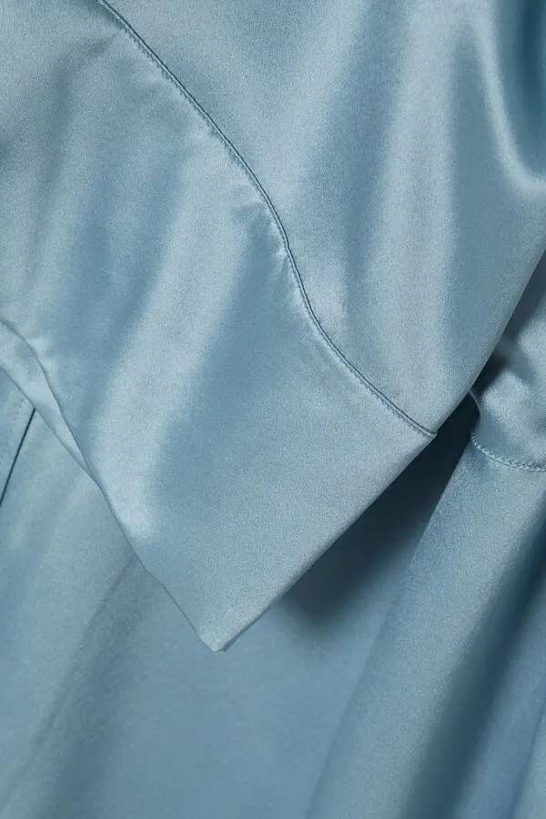 MAISON ESSENTIELE Silk-satin Shirt