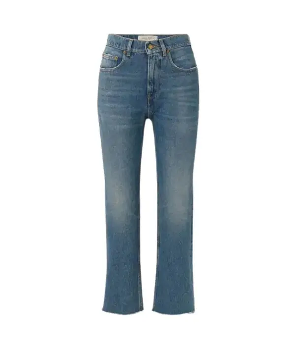 GOLDEN GOOSE High-rise Cropped Flare Jeans