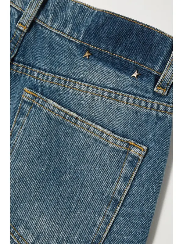 GOLDEN GOOSE High-rise Cropped Flare Jeans