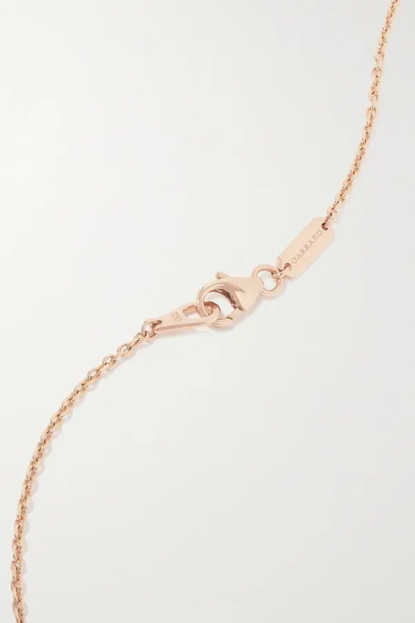 GARRARD Wings Embrace Rose Sapphire And Diamond Necklace