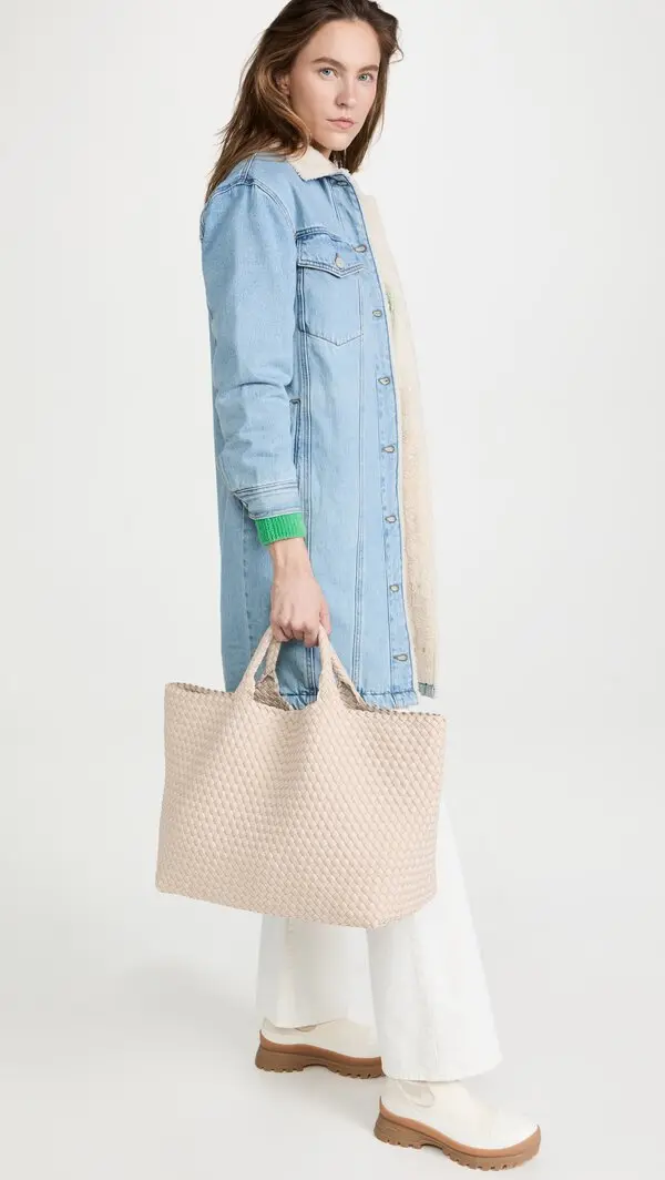NAGHEDI St Barths Large Tote - Ecru