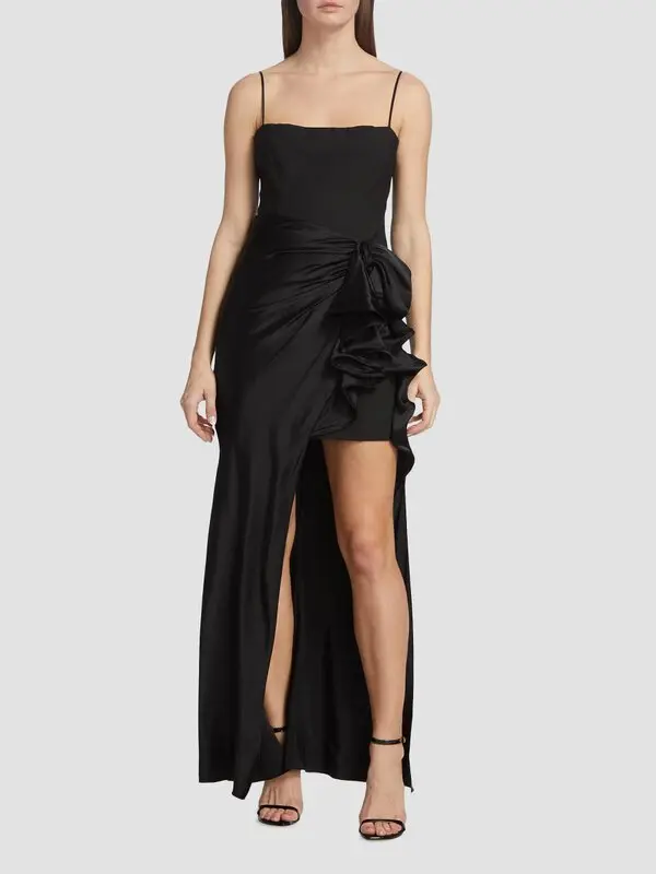 Cinq À Sept Drina Sleeveless Gown - Black