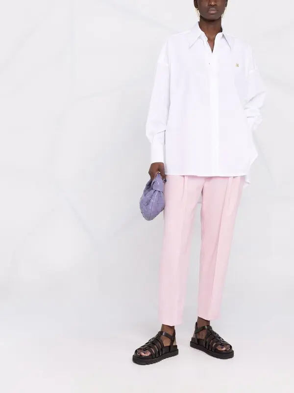 Dolce & Gabbana Logo-plaque Oversized Shirt