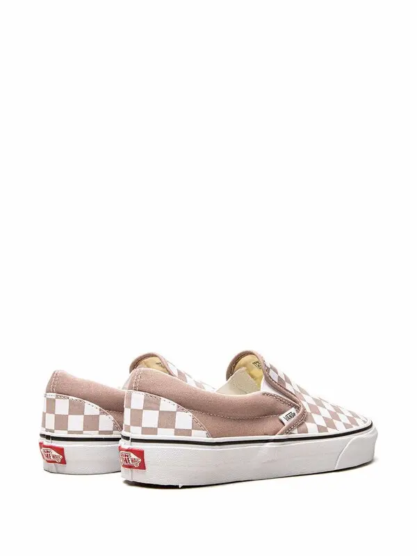 VANS Classic Slip-on Checkerboard Sneakers - Neutrals