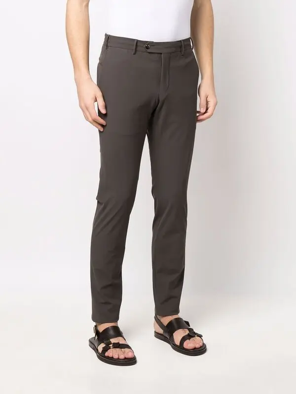 PT TORINO Mid-rise Tailored Trousers