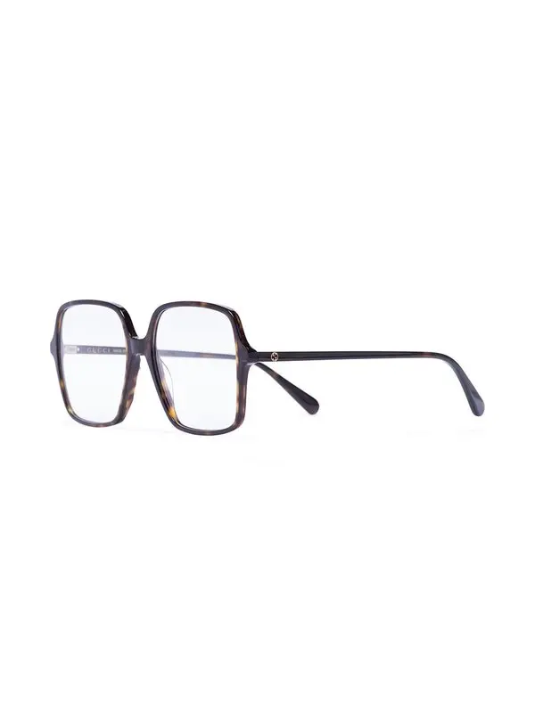 Gucci Interlocking G Square-frame Glasses