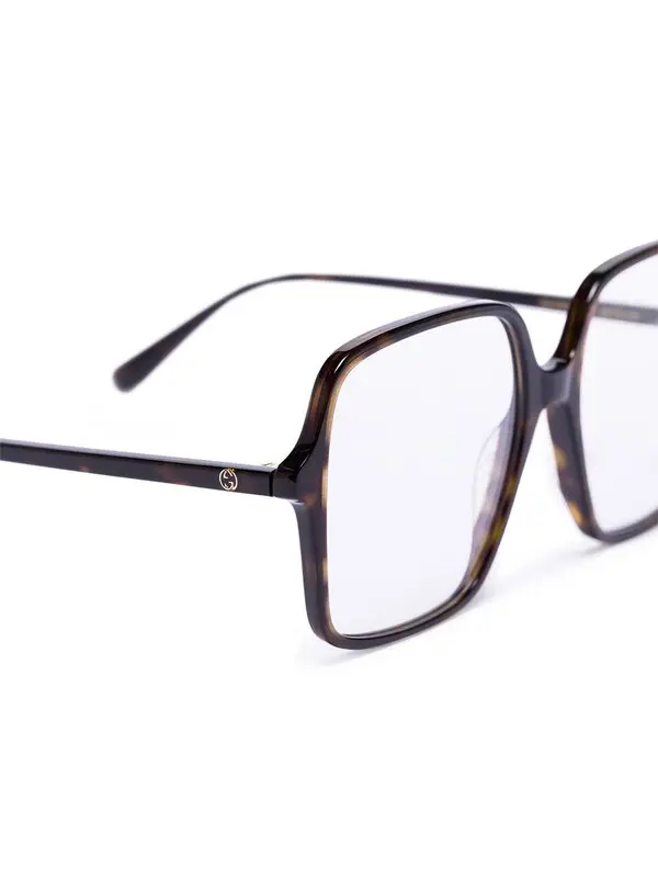 Gucci Interlocking G Square-frame Glasses