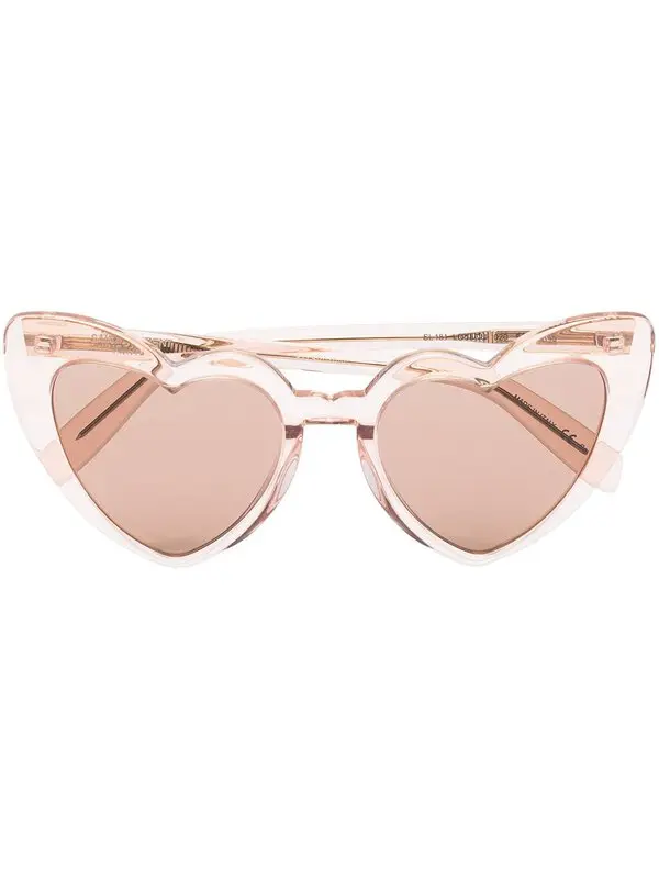Saint Laurent New Wave Sl 181 Loulou Sunglasses - Neutrals