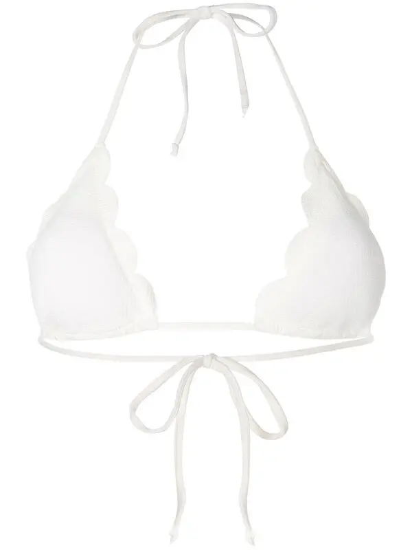 Marysia Broadway Bikini Top - White