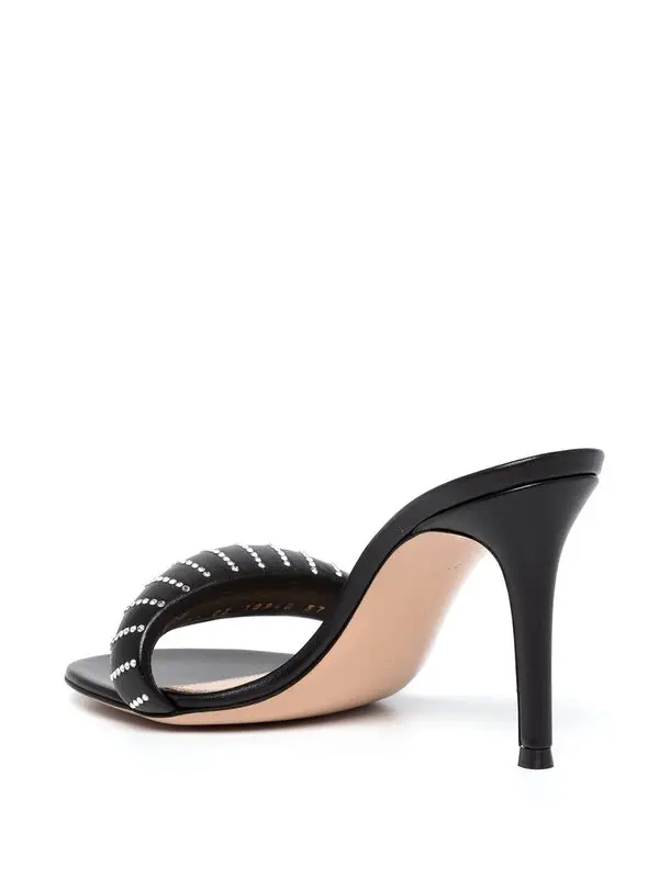 GIANVITO ROSSI Bijoux Crystal 85mm Padded Mules