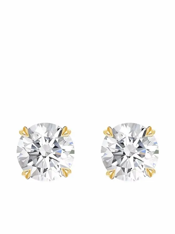 PRAGNELL 18kt Yellow 0.60ct Diamond Windsor Stud Earrings - Gold