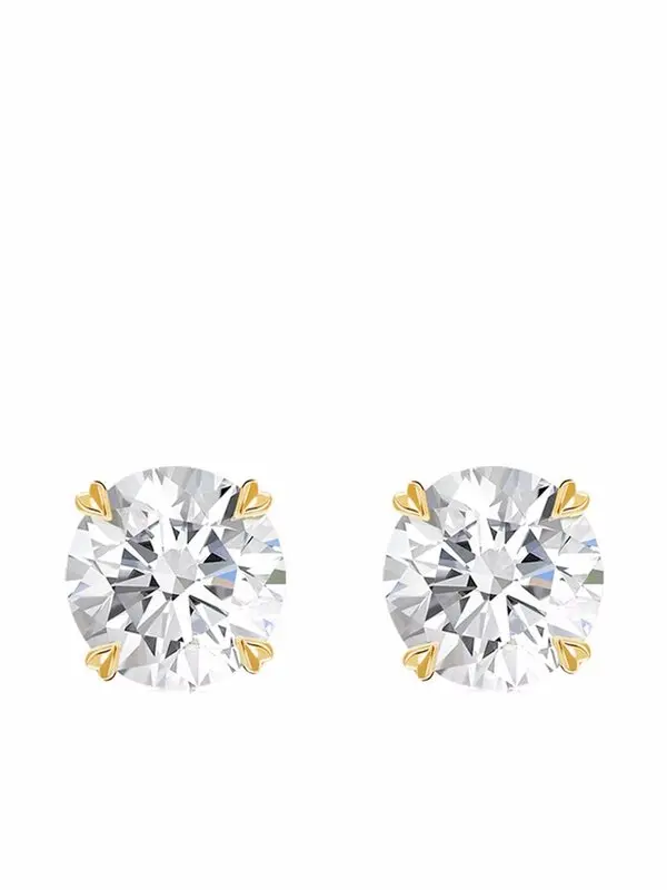PRAGNELL 18kt Yellow 0.46ct Diamond Stud Earrings - Gold