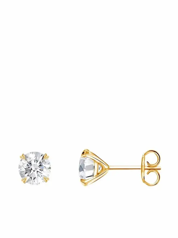 PRAGNELL 18kt Yellow 0.46ct Diamond Stud Earrings - Gold