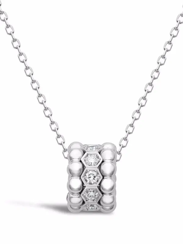 PRAGNELL 18kt White Gold Bohemia Diamond Pendant Necklace - Silver