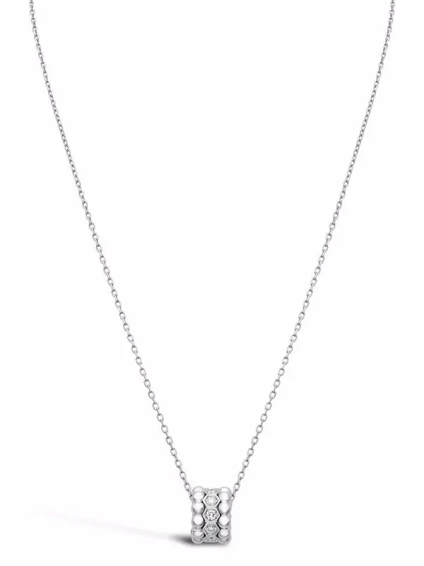 PRAGNELL 18kt White Gold Bohemia Diamond Pendant Necklace - Silver