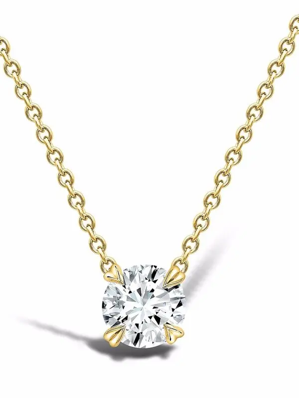PRAGNELL 18kt Yellow 0.75ct Diamond Pendant Necklace - Gold