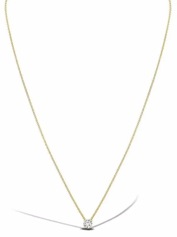 PRAGNELL 18kt Yellow 0.75ct Diamond Pendant Necklace