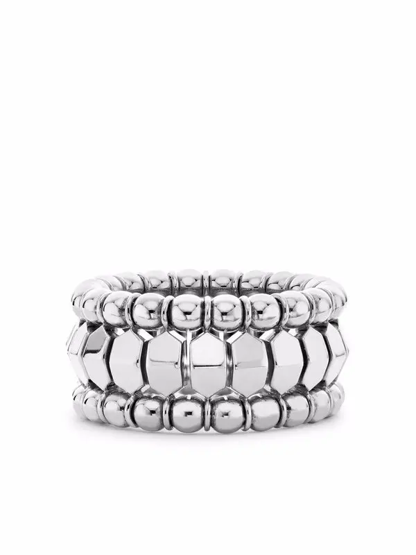 PRAGNELL 18kt White Gold Bohemia Ring - Silver