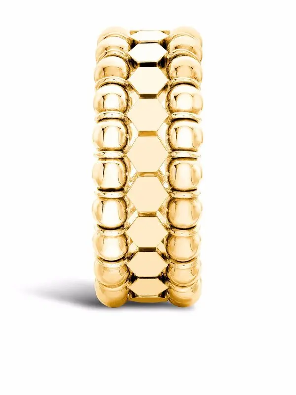 PRAGNELL 18kt Yellow Bohemia Three-row Ring - Gold