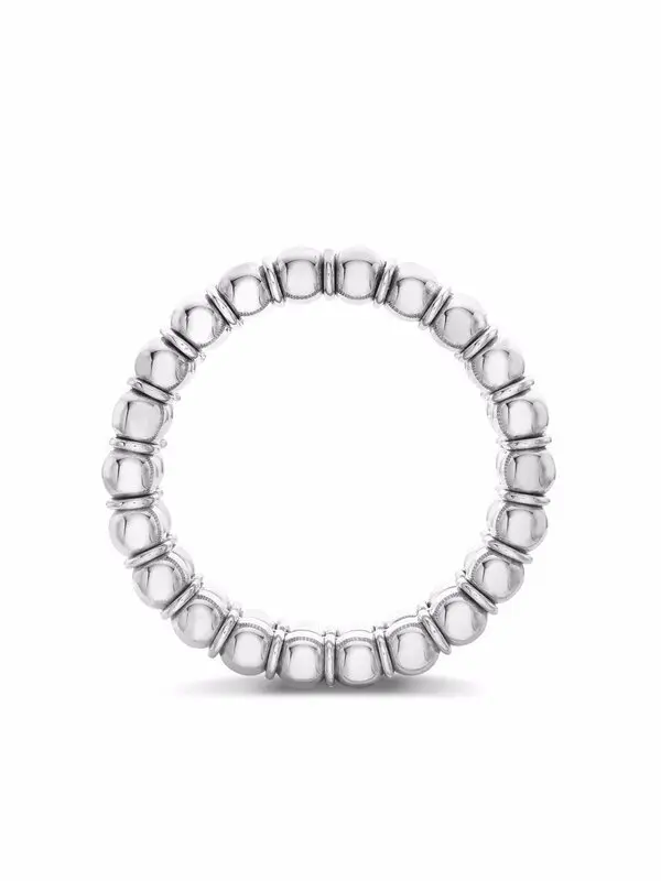 PRAGNELL 18kt White Gold Bohemia Three-row Ring - Silver