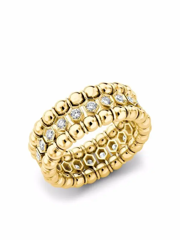 PRAGNELL 18kt Yellow Bohemia Diamond Ring - Gold