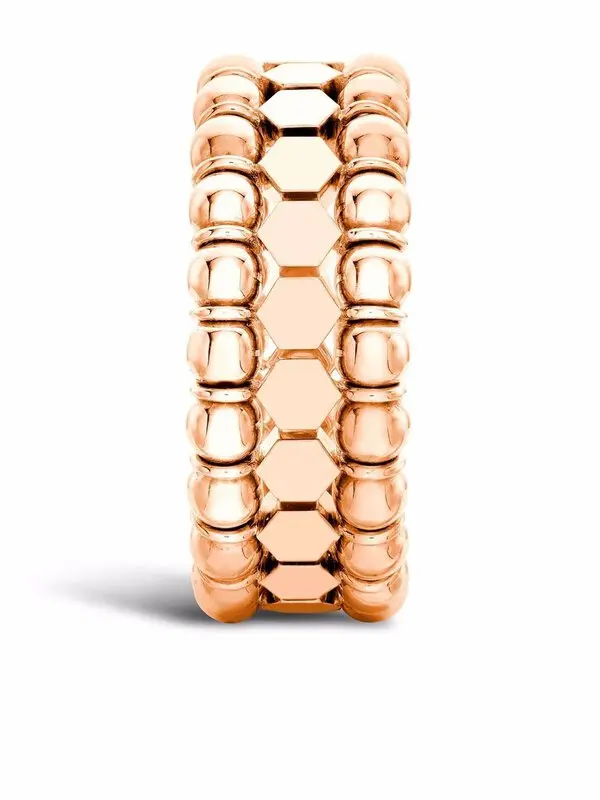 PRAGNELL 18kt Rose Gold Bohemia Ring - Pink