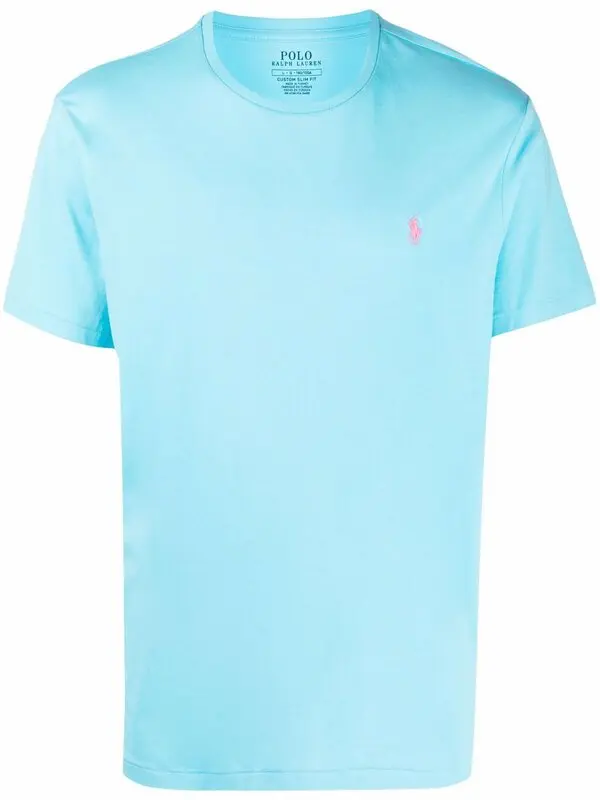Polo Ralph Lauren Polo Pony Cotton T-shirt - Blue