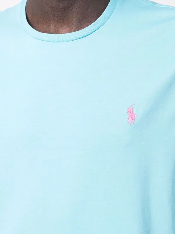 Polo Ralph Lauren Polo Pony Cotton T-shirt - Blue