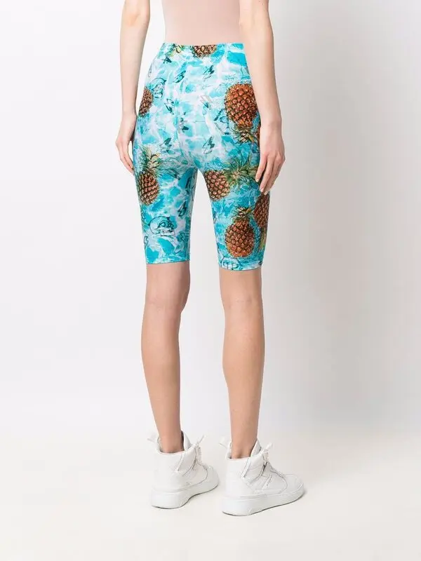 Philipp Plein Pineapple-print Shorts