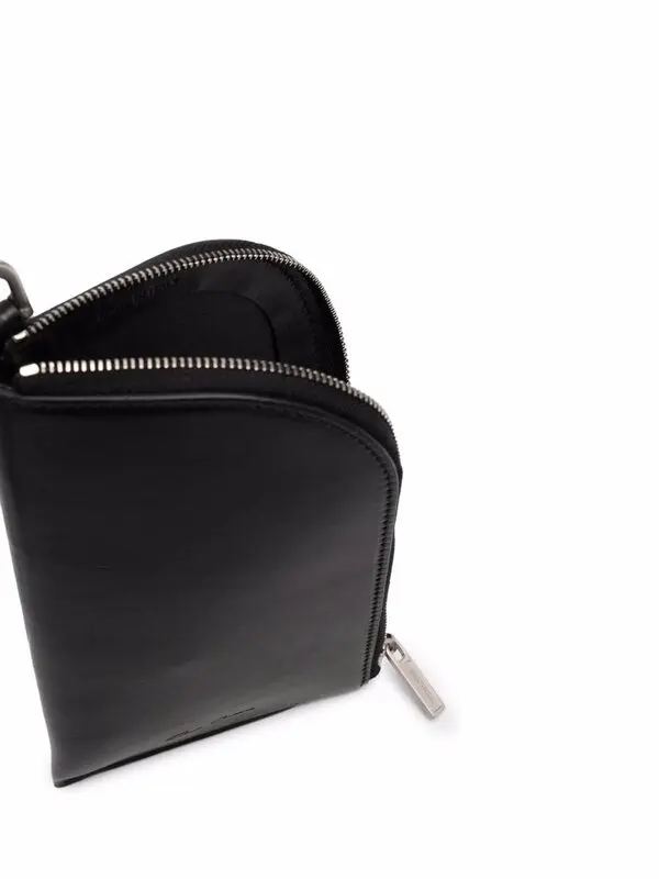Rick Owens Neck-strap Leather Wallet