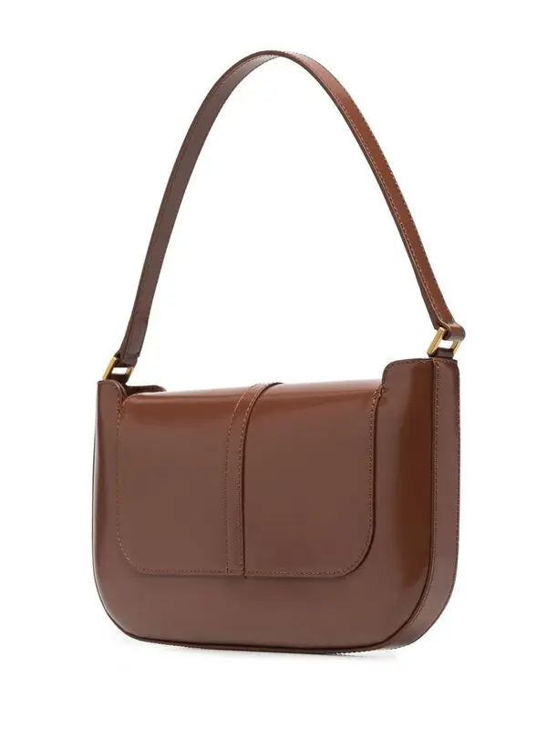 By Far Flap Detail Shoulder Bag