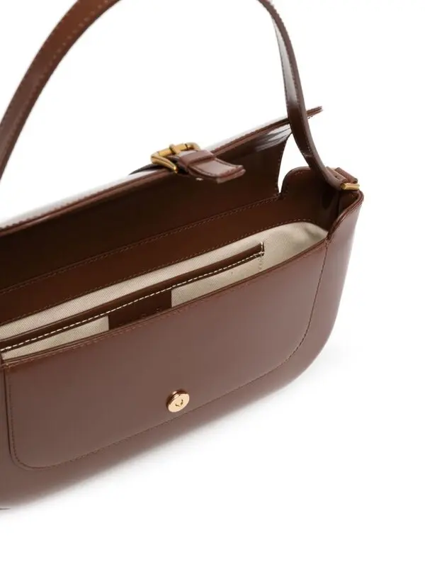 By Far Flap Detail Shoulder Bag