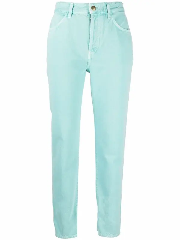 WASHINGTON DEE-CEE Logo Patch Straight-leg Jeans