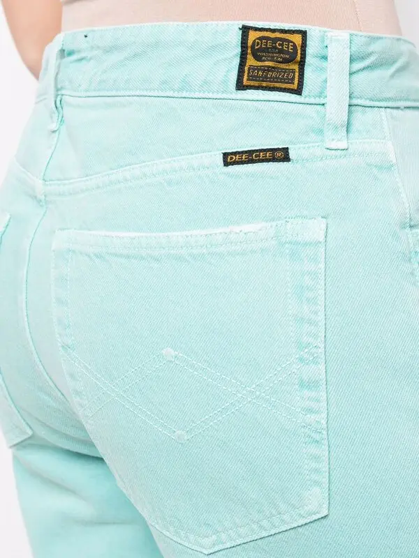 WASHINGTON DEE-CEE Logo Patch Straight-leg Jeans