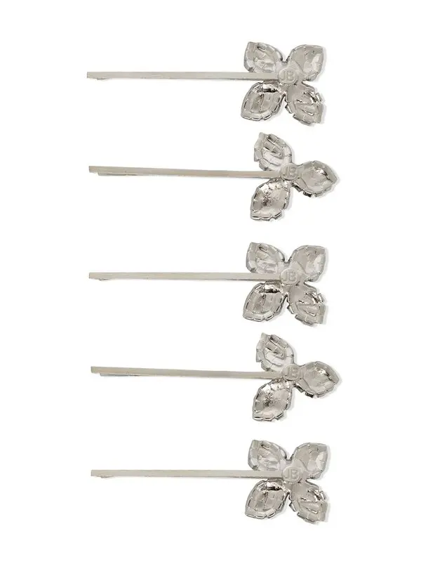 JENNIFER BEHR Floral Crystal-embellished Pin Set