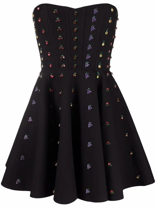 Valentino Garavani Crystal-embellished Minidress