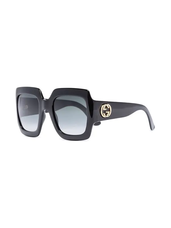 Gucci Interlocking G Oversize-frame Sunglasses
