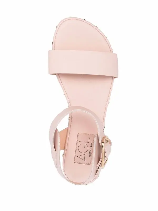 Agl Sveva Leather Sandals