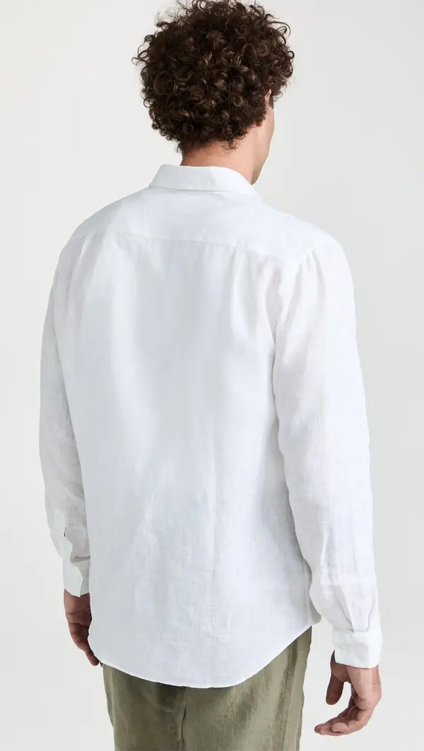 Vilebrequin Caroubis Linen Shirt - Blanc