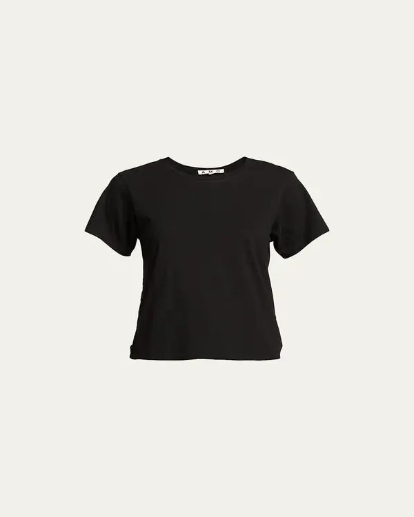 AMO Classic Crewneck T-shirt - Black