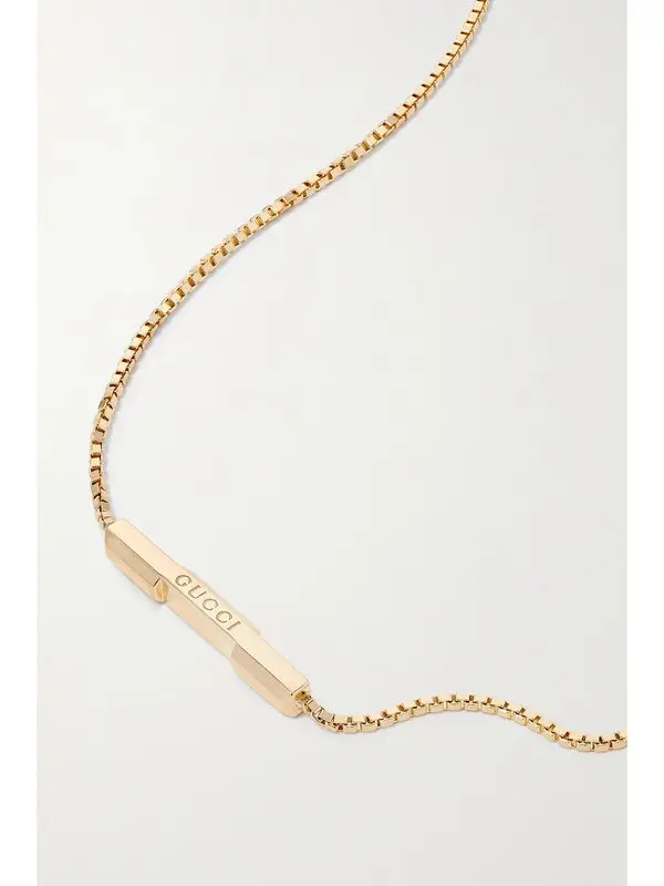 Gucci Link To Love 18-karat Necklace - Gold