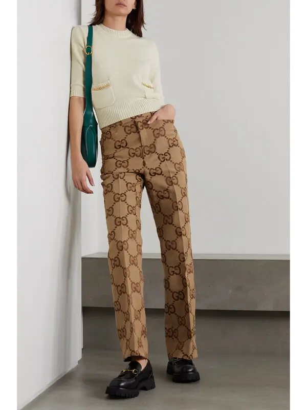Gucci Chain-embellished Cashmere Sweater